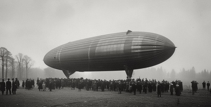 El dirigible Hindenburg, el mayor de todos los tiempos - One Air